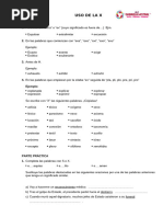 Uso de la X y CC: Reglas y Ejemplos | PDF