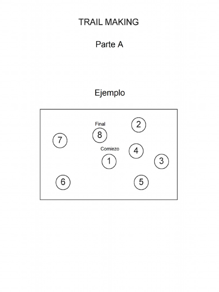 Trail Making Test | PDF