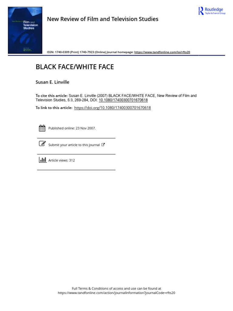 Keaton Comic Doubling BLACK FACE WHITE FACE | PDF | Clown | Minstrel Show