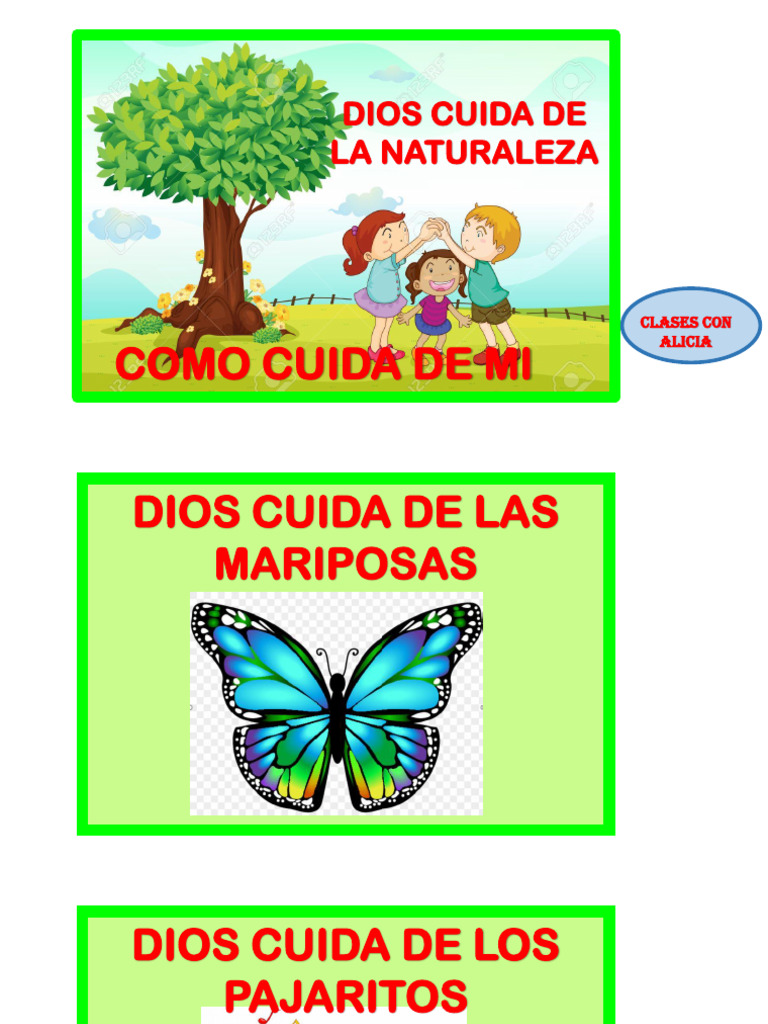 Dios Cuida de la Naturaleza y de Mí | PDF