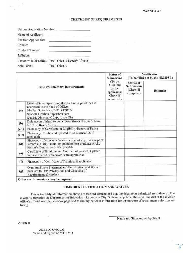 Omnibus Deped | PDF