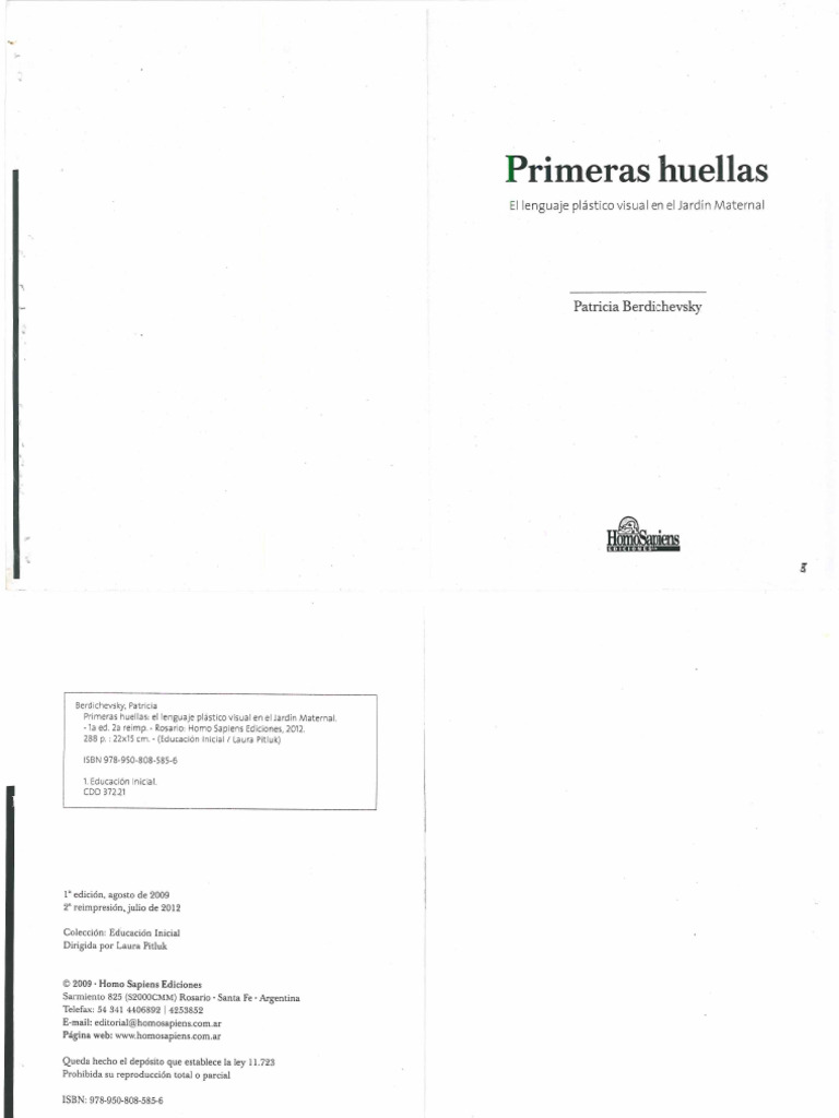 Berdichevsky - PRIMERAS HUELLAS - Exploración, La Producción | PDF