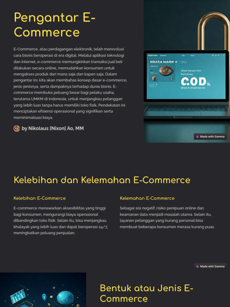 Pengantar E Commerce | PDF