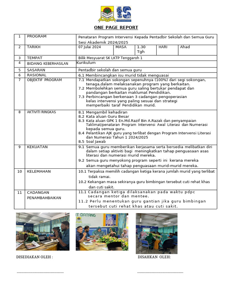TEMPLATE OPR TOPS - 1 Page | PDF