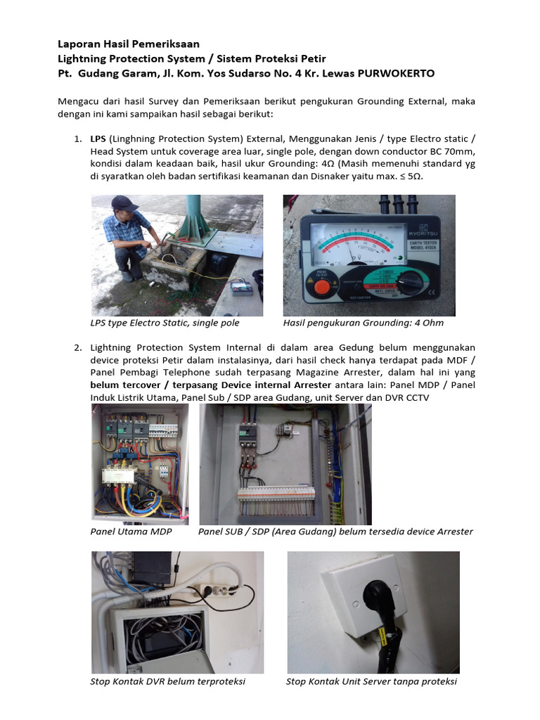 Laporan Hasil Pemeriksaan LPS | PDF