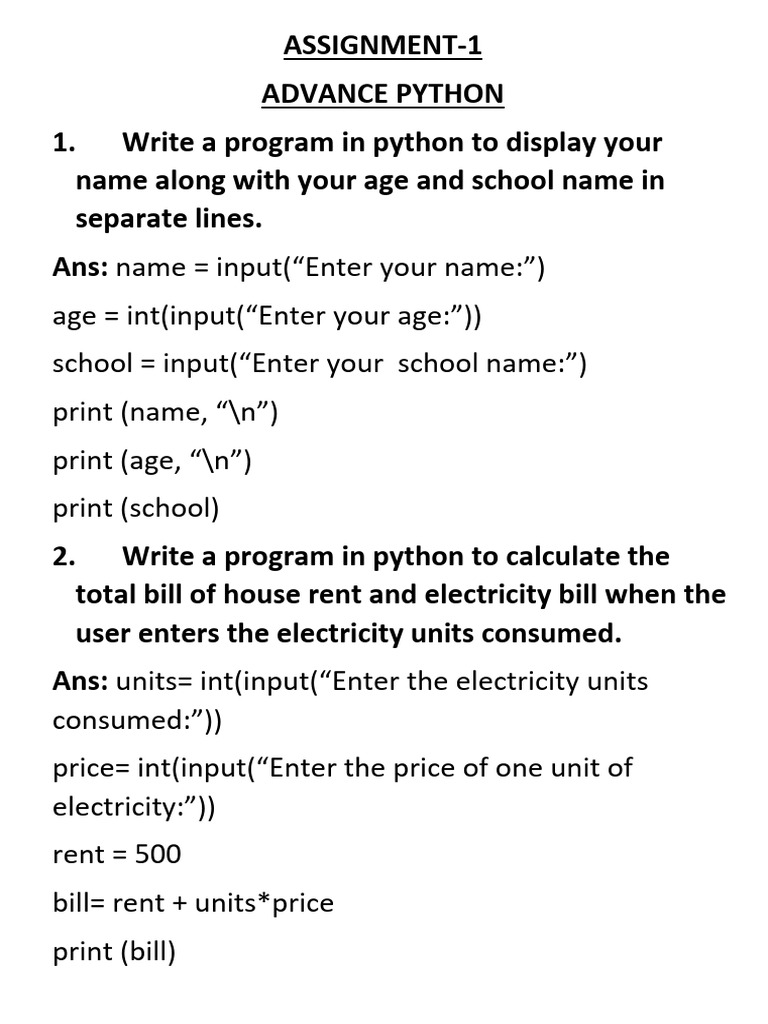 AI Assignments for Practical Record Class-X | PDF