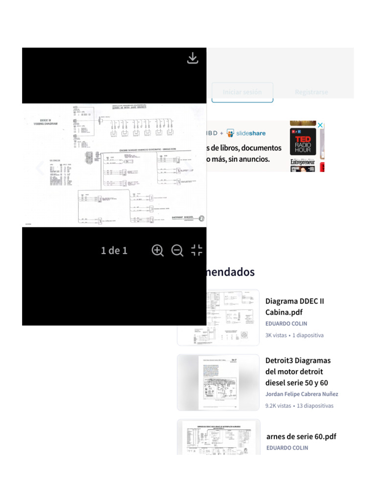 Diagrama Motor DDEC II (1) - Comprimido | PDF