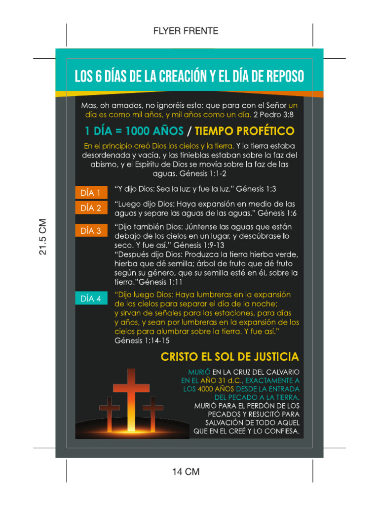 Creacion Flyer Media Carta IMPRESION | PDF