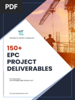 EPC Engineering Deliverables Overview | PDF | Project Management ...