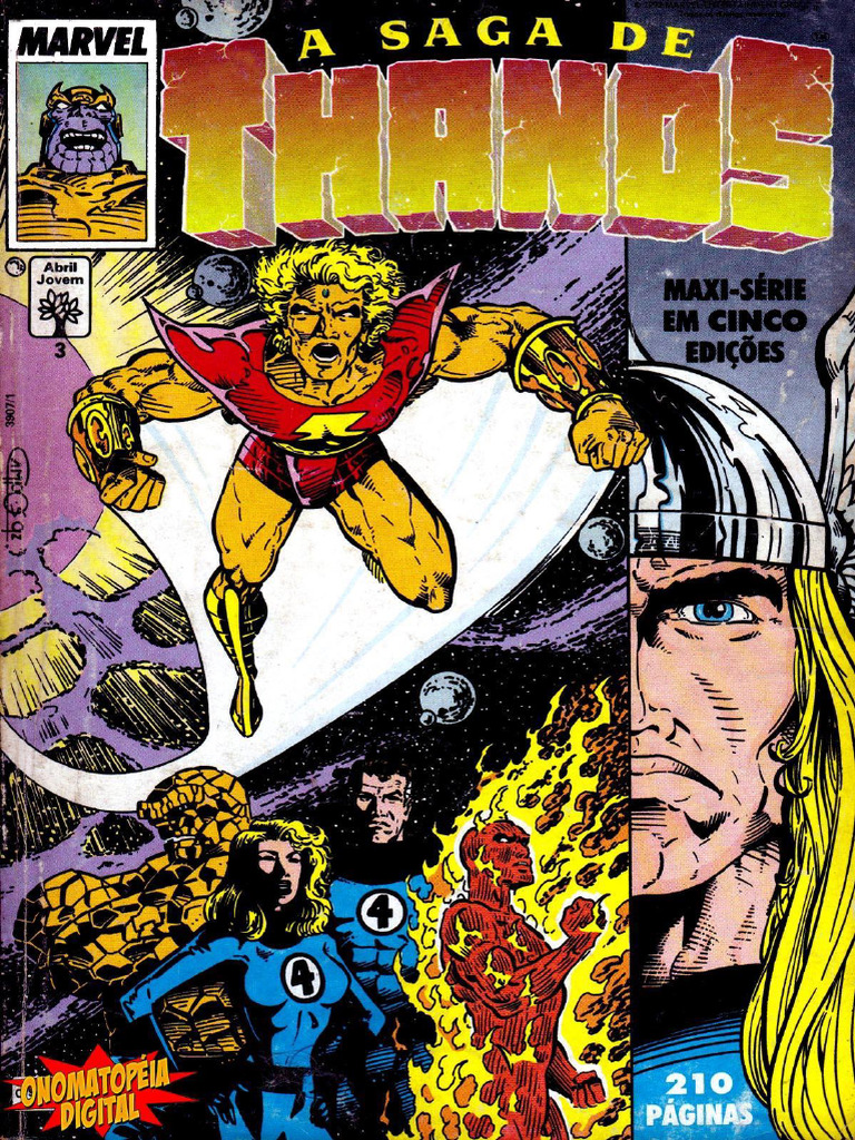 A Saga de Thanos - 003 | PDF