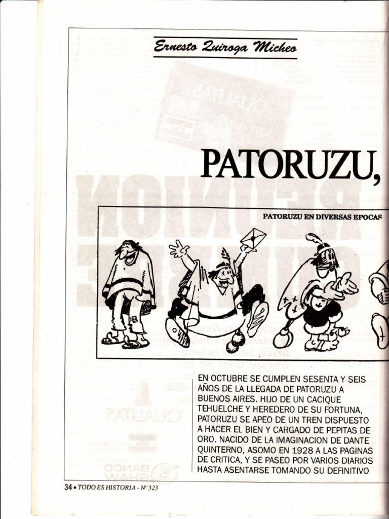 Patoruzu - Todo Es Historia - Recorte | PDF