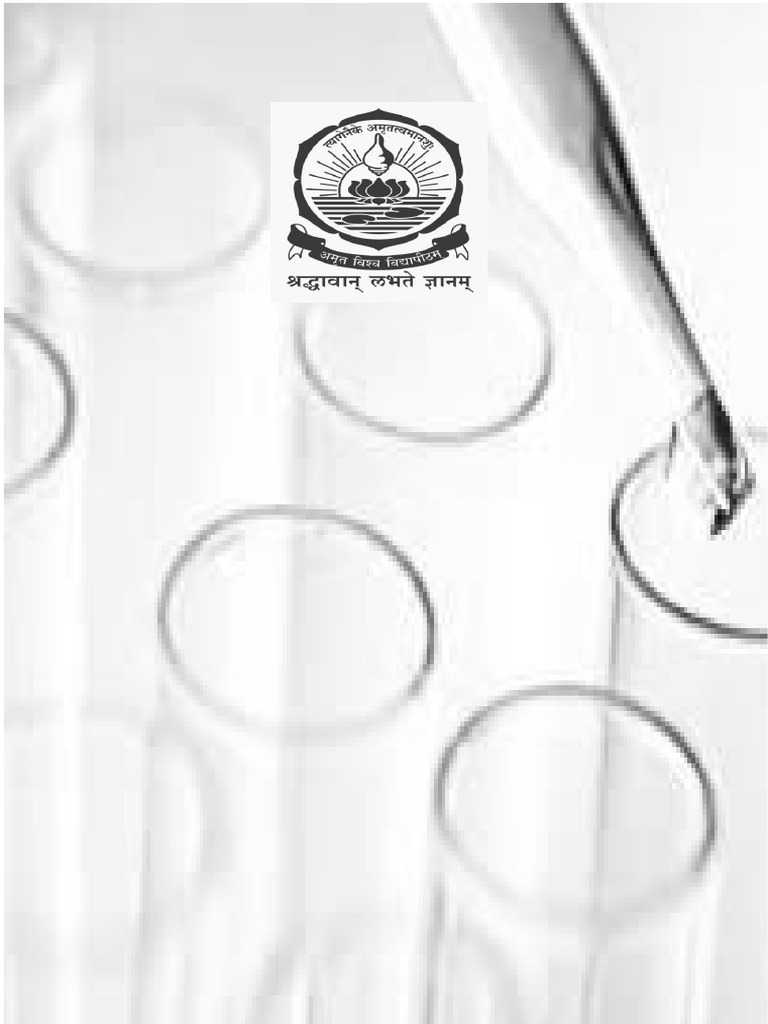 Biochemistry Lab Manual | PDF | Ph | Spectrophotometry