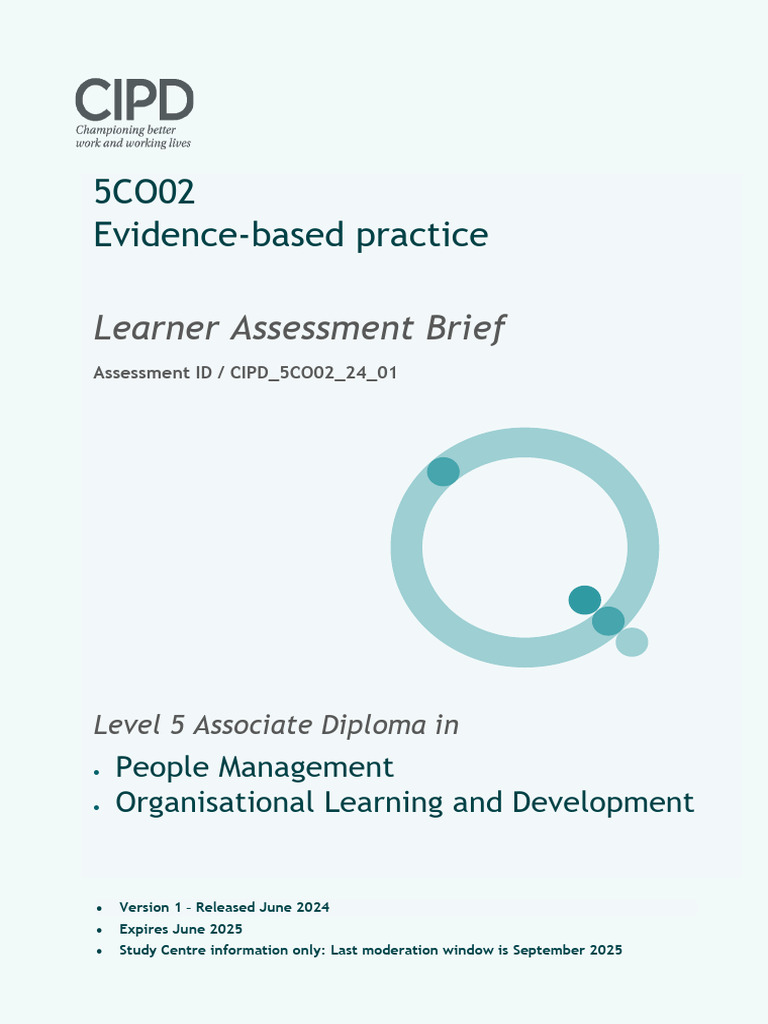 5CO02 Assessment Brief | PDF | Analytics | Decision Making