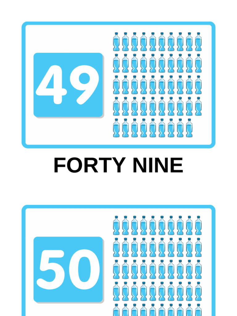 Counting from 49 to 100 | PDF
