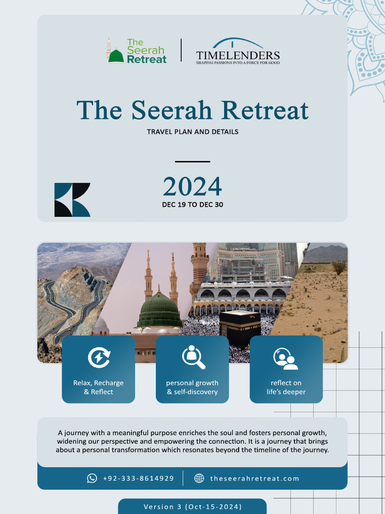 The Seerah Retreat | PDF