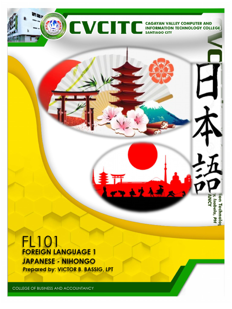 Japanese Module Prelim | PDF | Japanese Language | Languages Of Taiwan