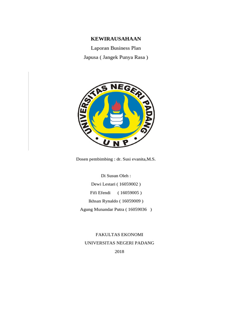 Tugas Kelompok Kewirausahaan Laporan | PDF