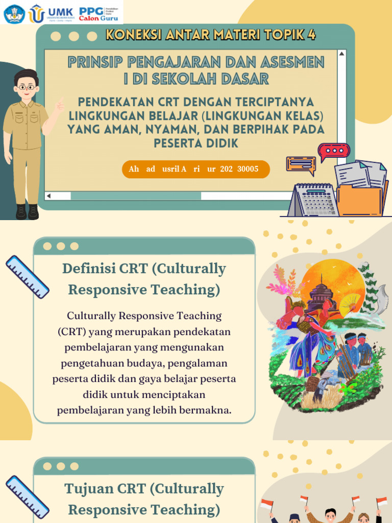 T4-6. KOneksi Antar Materi Prinsip Pengajaran Dan Asesmen | PDF