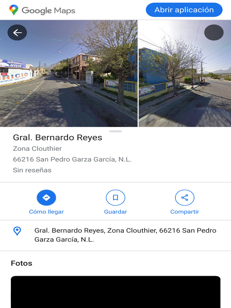 Gral. Bernardo Reyes Google Maps | PDF