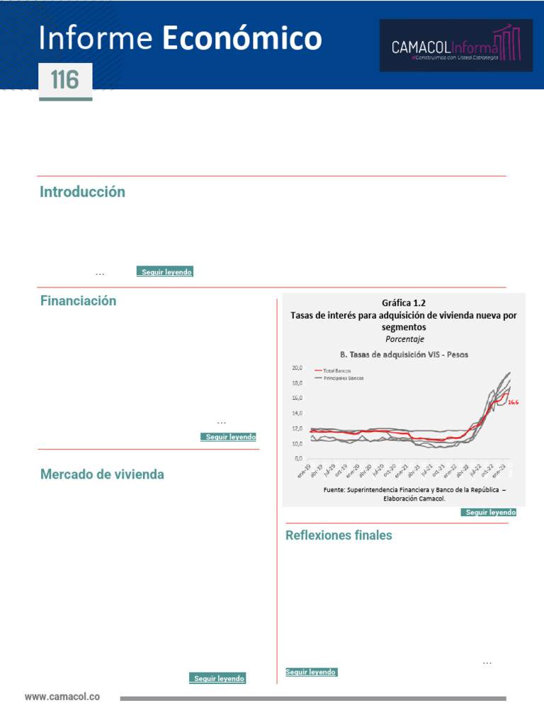Informe Económico 116 | PDF | Inflación | Bancos