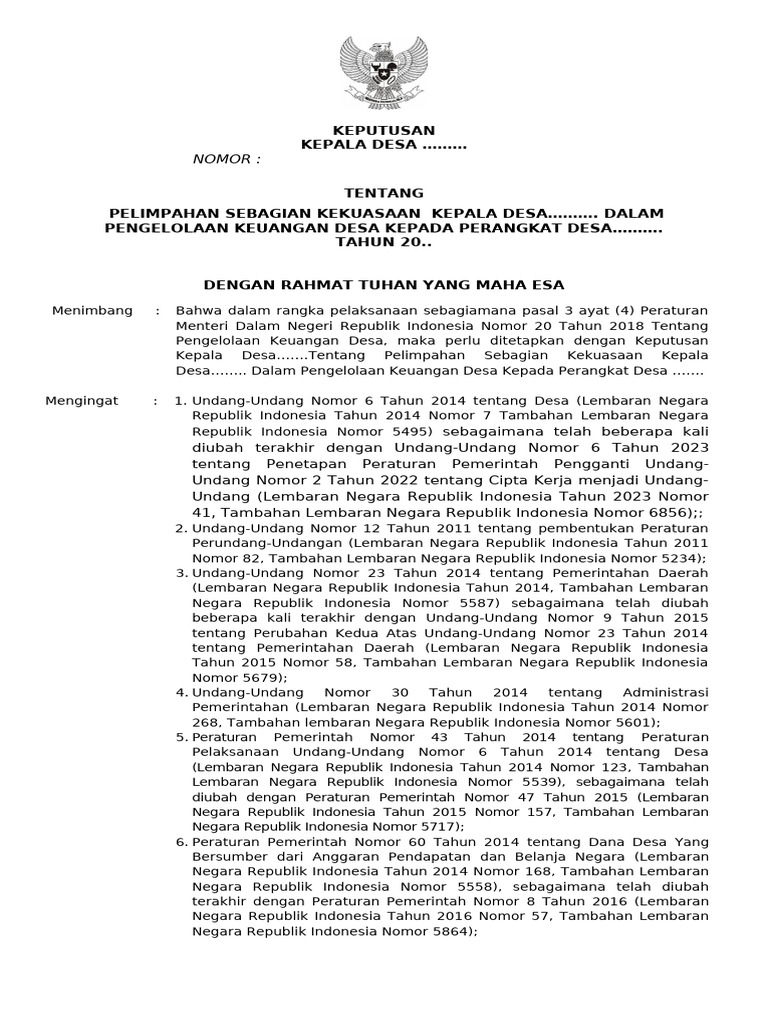 SK PKPKD Dan PPKD 2025 | PDF