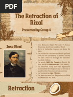 Balaguer's Testimony on Rizal's Retraction | PDF | Burial | Catholic Church