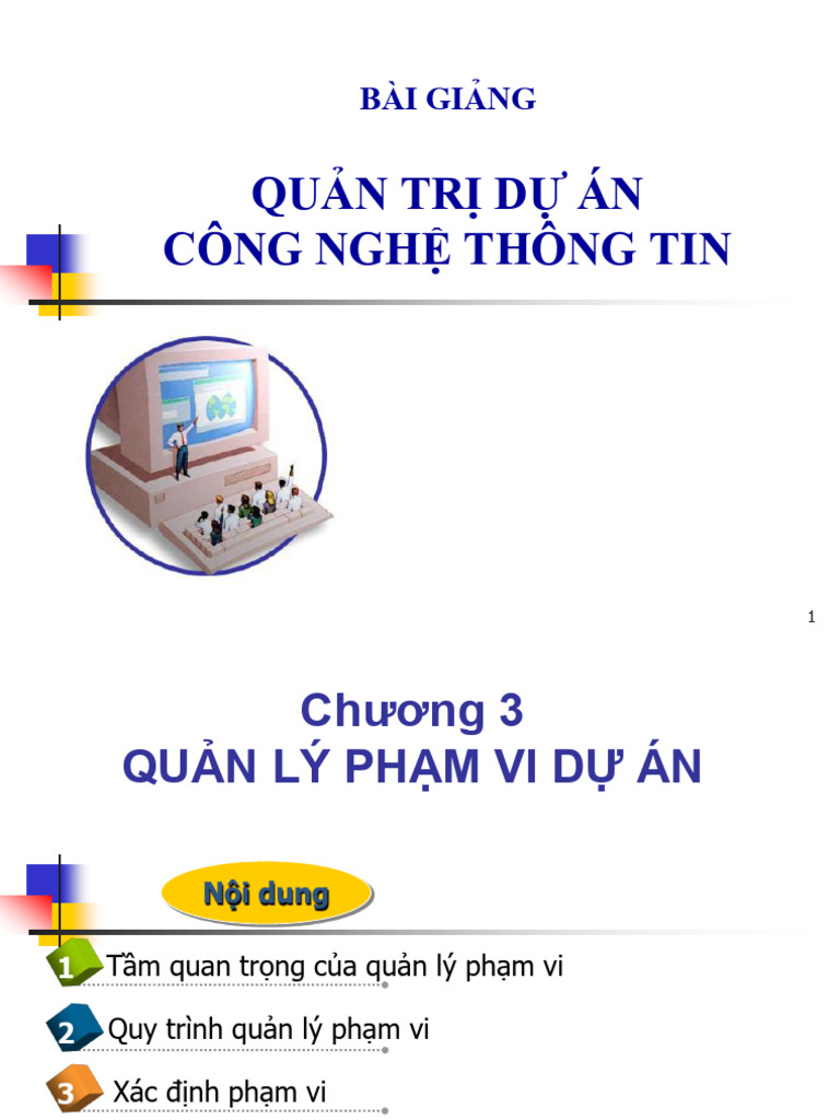 Chuong 03 - Quan Ly Pham VI Du An | PDF