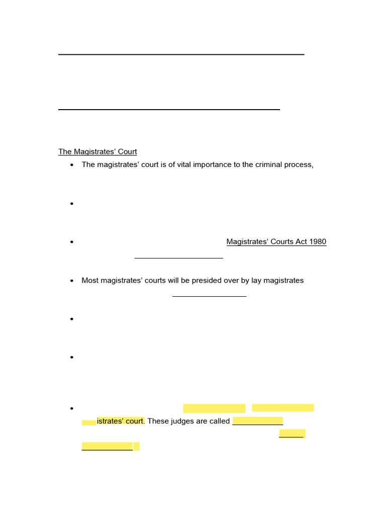 Factsheet 1 - Overview of The Criminal Process 2020 | PDF | Prosecutor | Plea