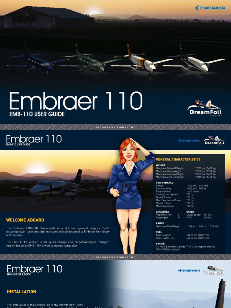 Manual EMB 110 | PDF