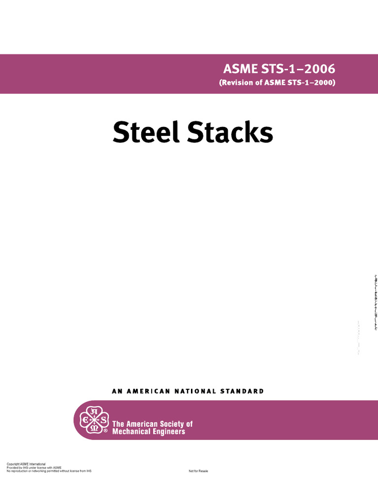 ASME STS-1-2006 | PDF