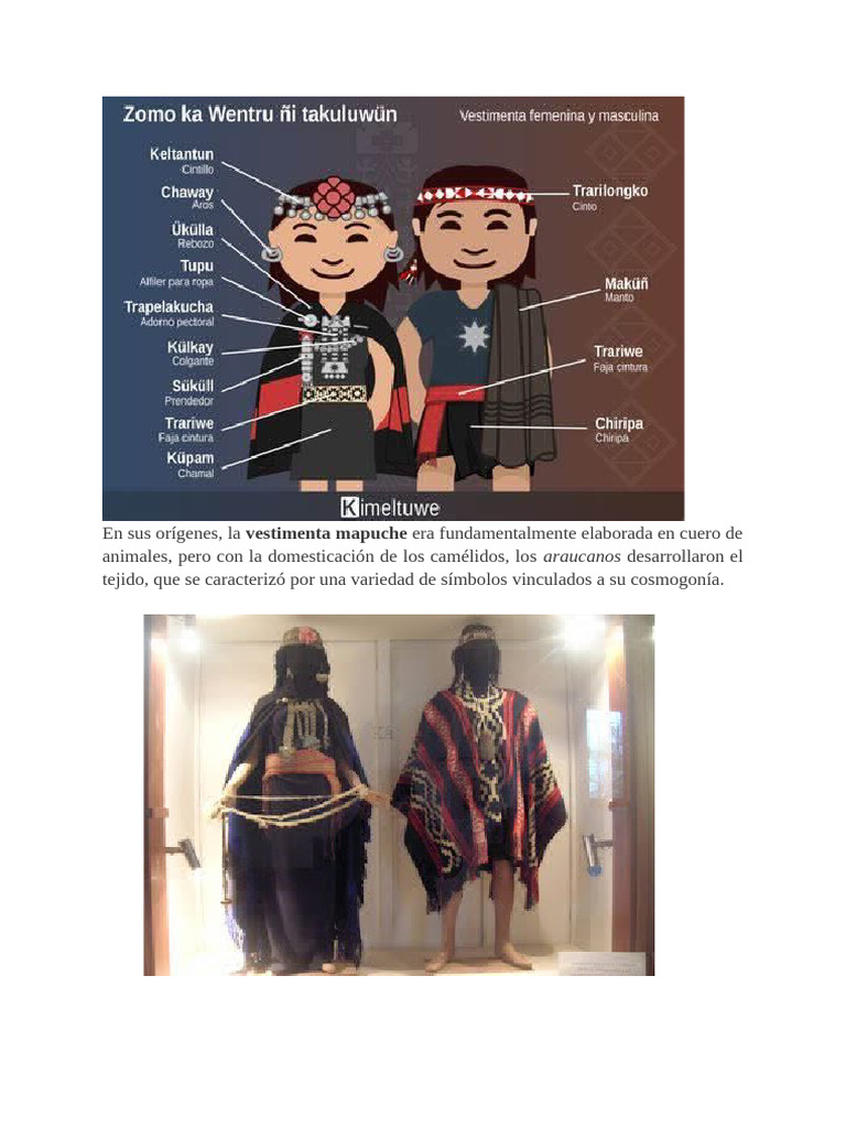 Vestimenta Mapuche | PDF | Ropa