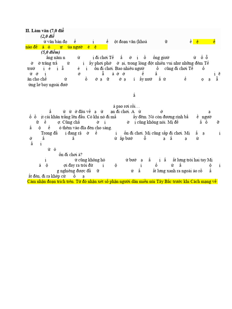 Đề 3 - Gỡ Điểm +2đ - HKII | PDF