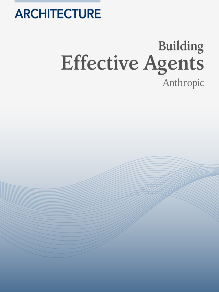 Anthropic AI Agent Best Practices | PDF