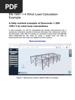 EuroCode - Wind Load Calculation | PDF | Wind Speed | Wound
