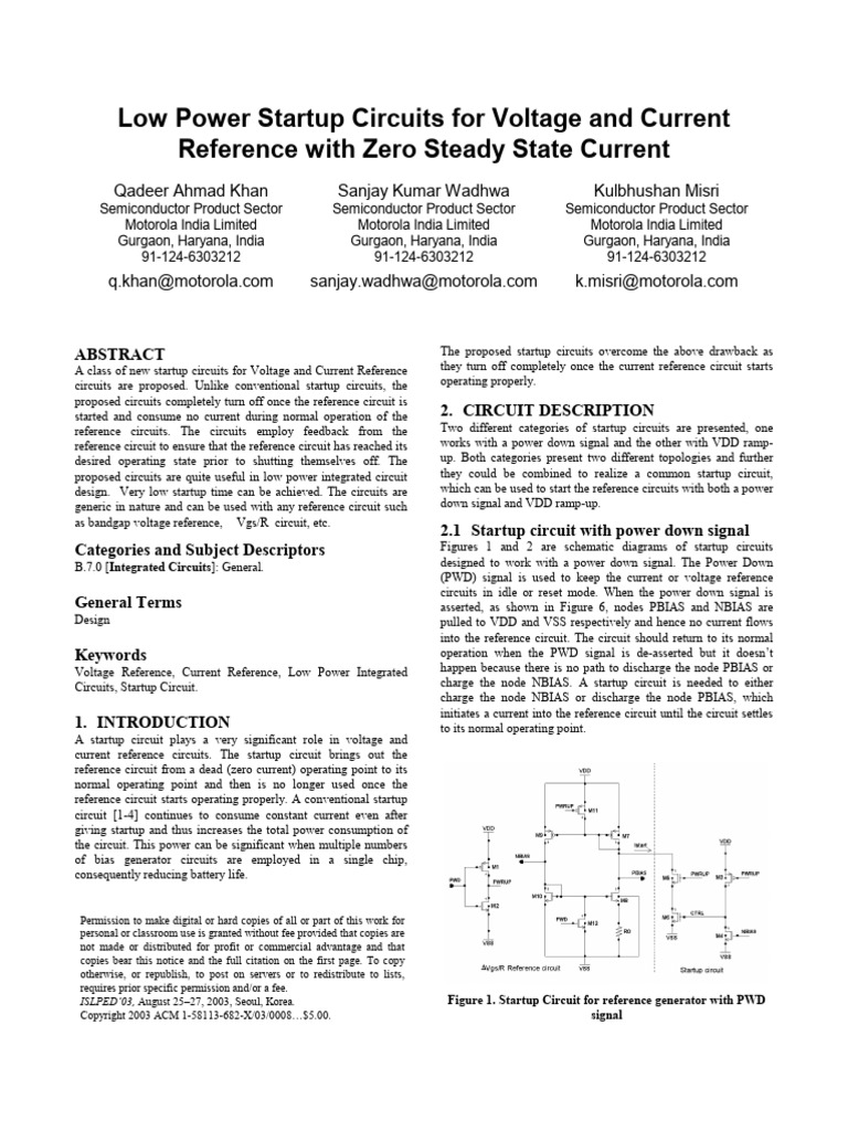 08 1 Startup Circuits Pdf Electrical Network Mosfet