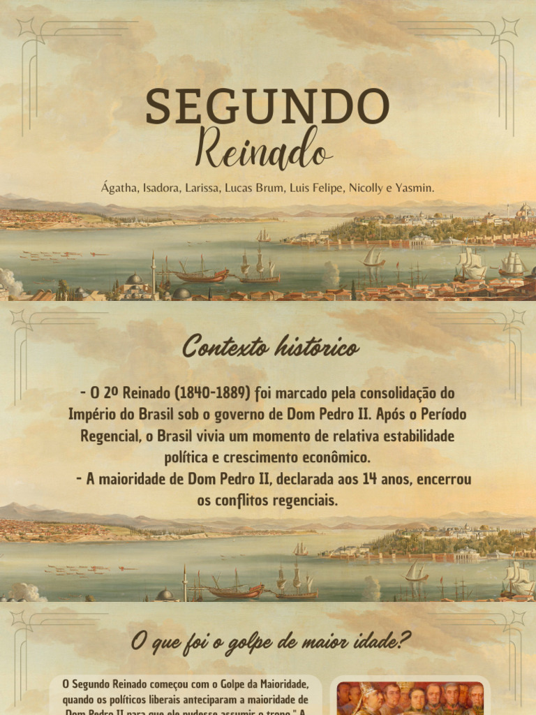 Brown Vintage Watercolor Creative Portfolio Presentation-2 | PDF | Escravidão | Brasil