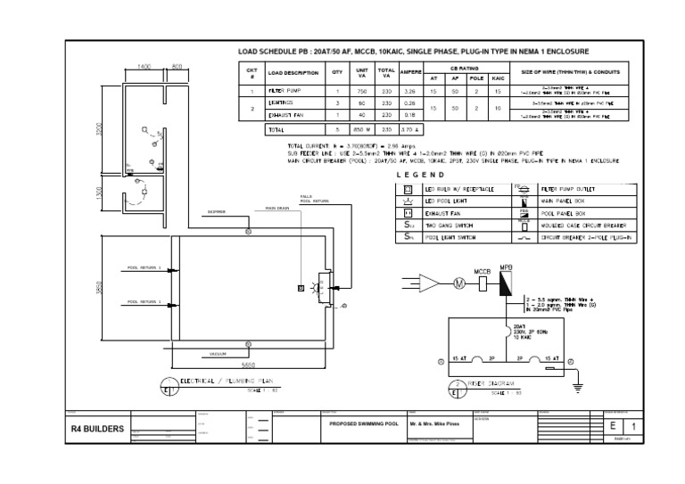 E1 Cavite 5.28.24-Layout1 | PDF | Electrical Engineering | Electrical Wiring