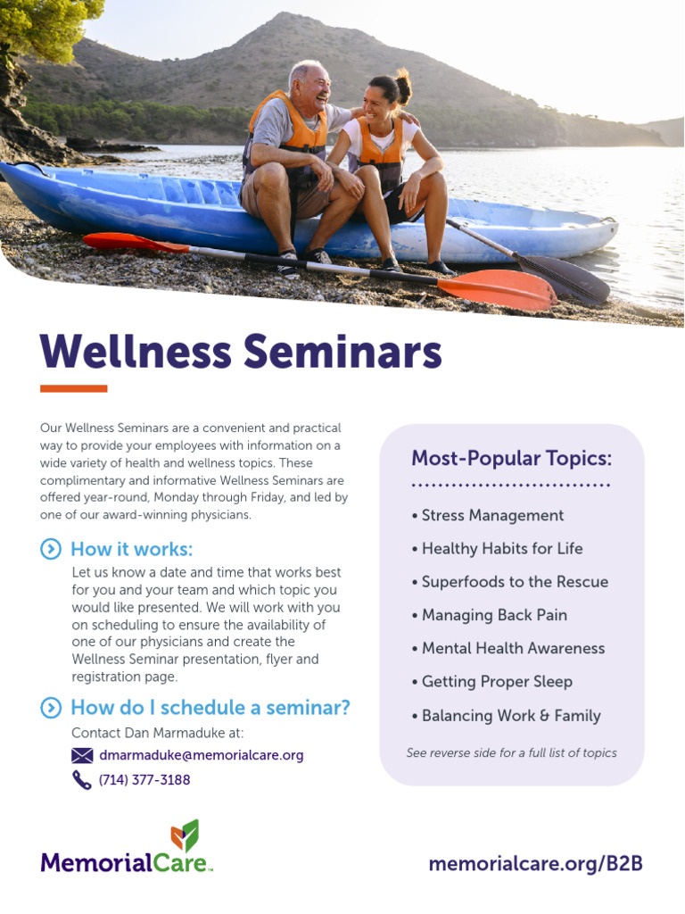 Wellness Seminar Topics Overview | PDF | Cancer | Diseases And Disorders