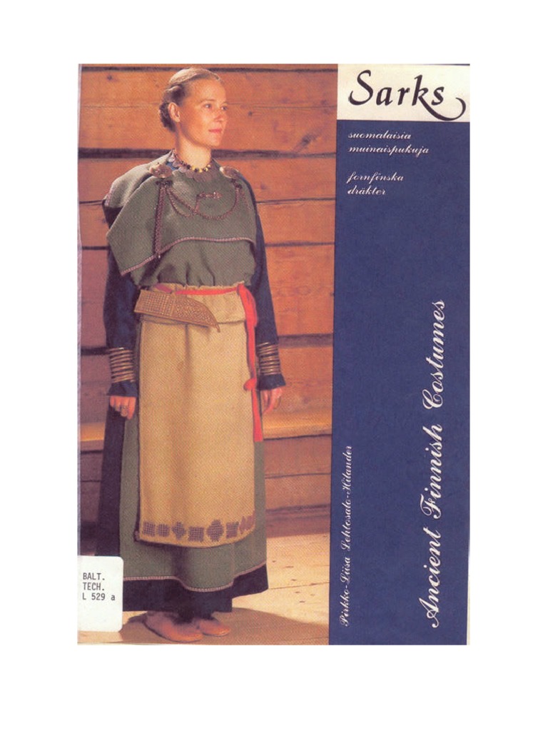 Ancient Finnish Costumes | PDF | Weaving | Clothing