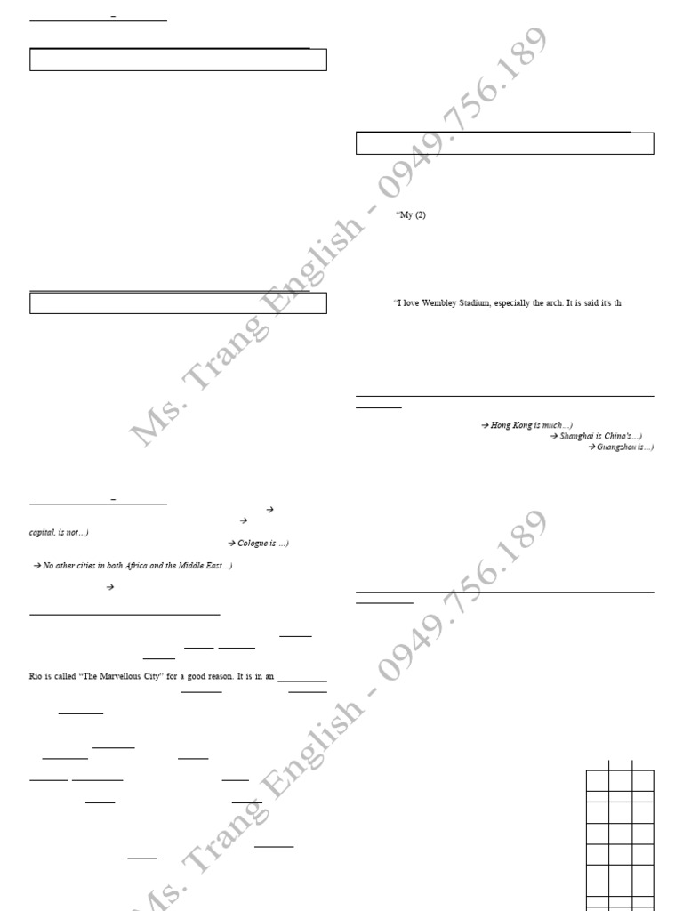 Unit 2 - Final 2 | PDF | Hanoi | Ho Chi Minh City