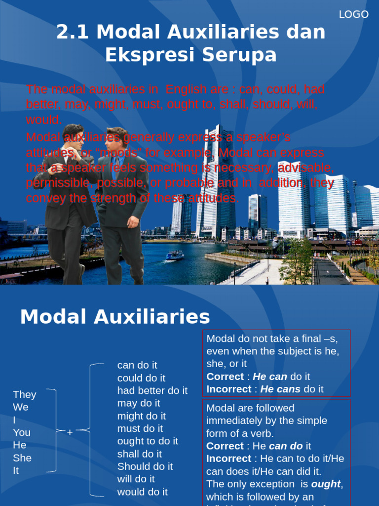 Modal Auxiliaries Dan Ekspresi Serupa (Selesai) | PDF | Linguistic Morphology | Language Mechanics