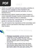 Grade12 Economic Geography Notes | PDF