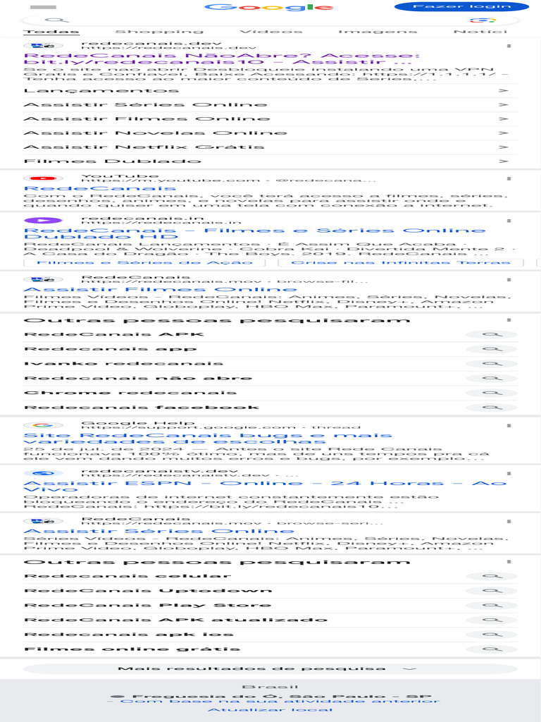 RedeCanais: Séries e Filmes Online Grátis | PDF