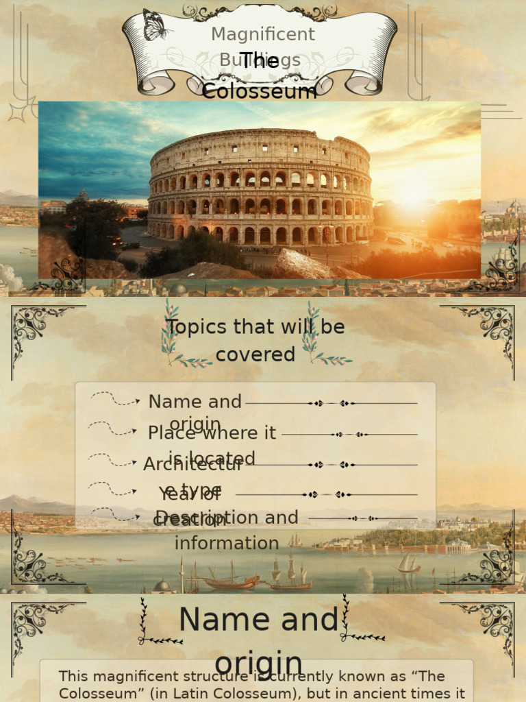Magnificent Buildings | PDF | Ancient Rome | Classical Antiquity
