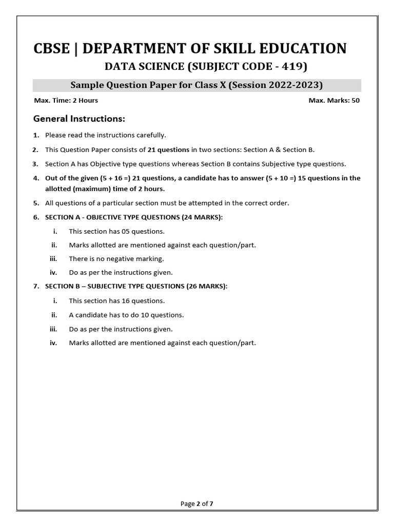 419 - DataSceince - SQP 2023 - 2024-2-7 | PDF | Quartile | Standard Score