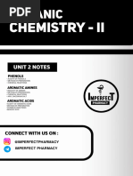 POC II PPT Unit I UNIT Benzene and Its Derivatives | PDF