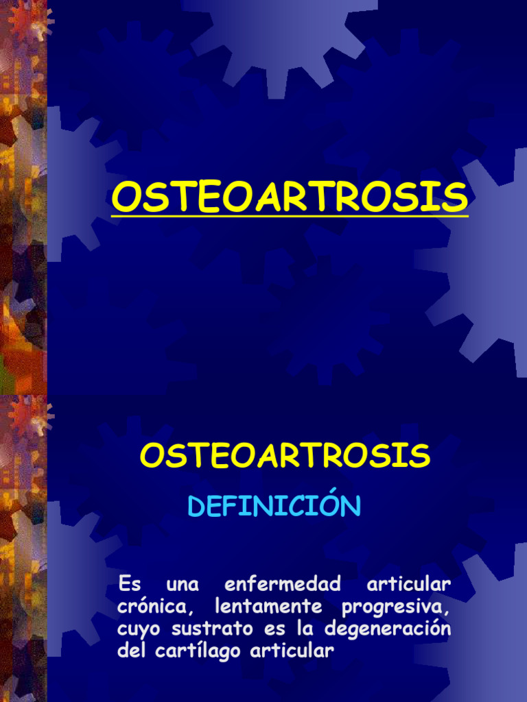 7 - Osteoartrosis - 230120 - 192539 | PDF | Osteoartritis | Cartílago