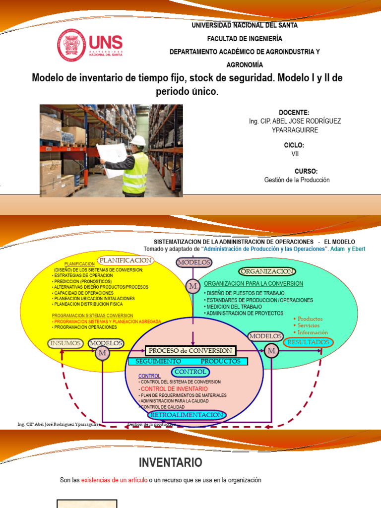 Sesion 05 - G&P | PDF | Lean Manufacturing | Logística