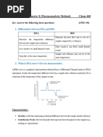 Interpreting DSC Data for Analysis | PDF | Differential Scanning ...