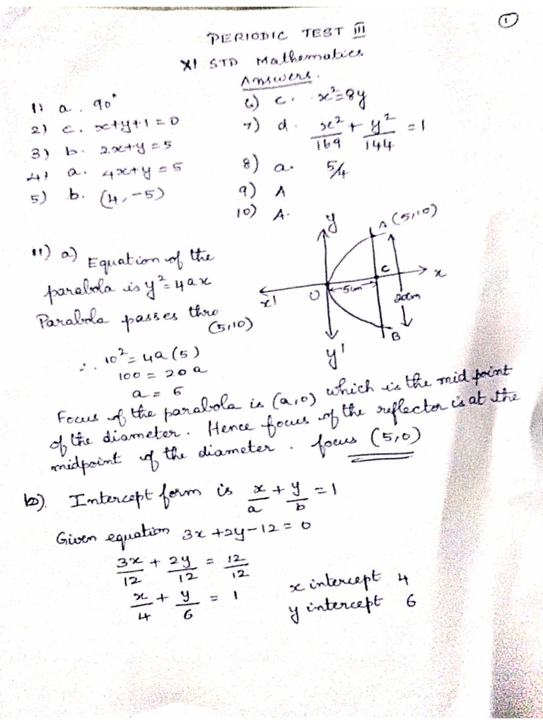 Periodic Test 3 | PDF